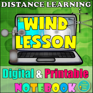 wind science lesson- digital and printable