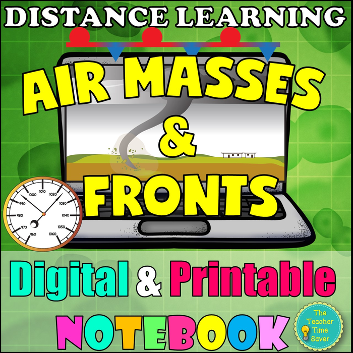 Air Masses and Fronts Digital Lesson