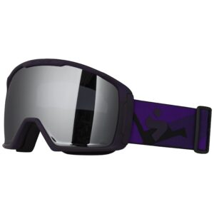 sweet protection adult clockwork max reflect bli goggles, rig aquamarine+rig l amethyst/satin white/white, standard size