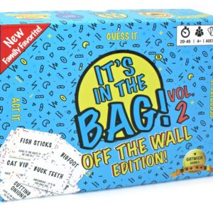 It’s in The Bag! – Party Game Will Have You Laughing Hysterically – Like Charades on Steroids for Family and Adults – Easy to Learn Team Game for Groups (Party Edition)