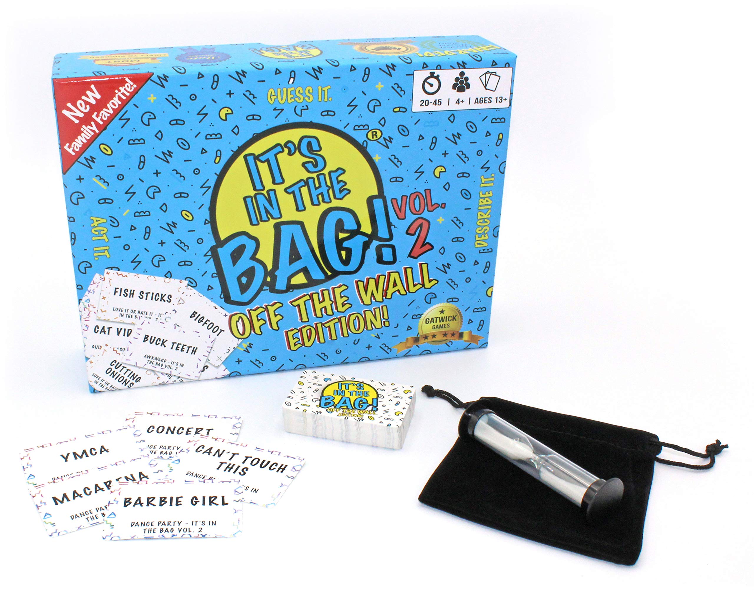 It’s in The Bag! – Party Game Will Have You Laughing Hysterically – Like Charades on Steroids for Family and Adults – Easy to Learn Team Game for Groups (Party Edition)