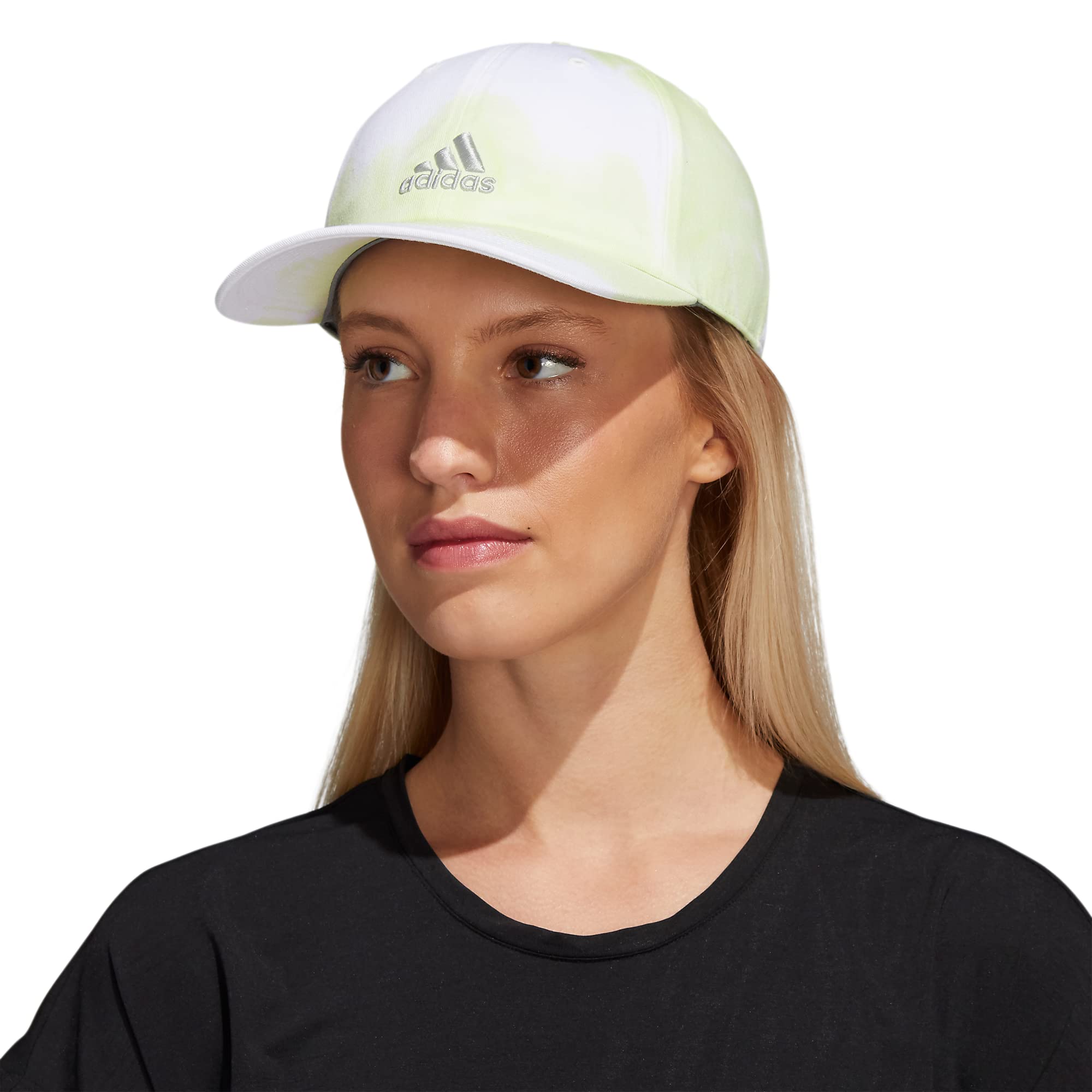 adidas Women's Relaxed Color Wash Cap, Vapour Pink/Frost Pink/Grey, One Size