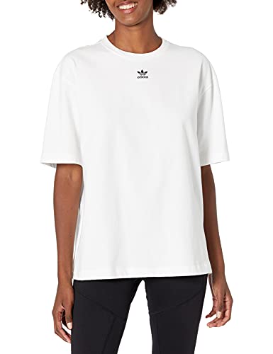 adidas Originals Women's Tee, White, Large