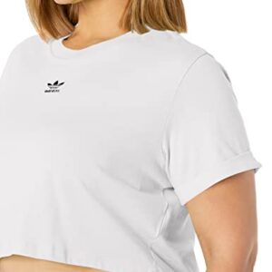 adidas Originals Women's Tee, White, Large