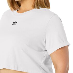 adidas Originals womens Tee T Shirt, White, X-Small US