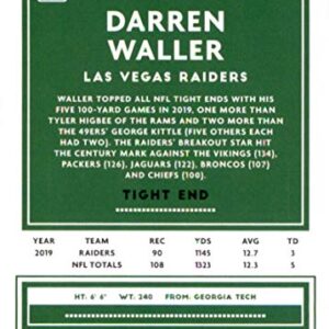 2020 Donruss #198 Darren Waller Las Vegas Raiders Football Card