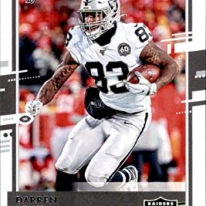 2020 Donruss #198 Darren Waller Las Vegas Raiders Football Card