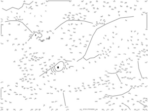 pterodactyl extreme dot-to-dot / connect the dots pdf