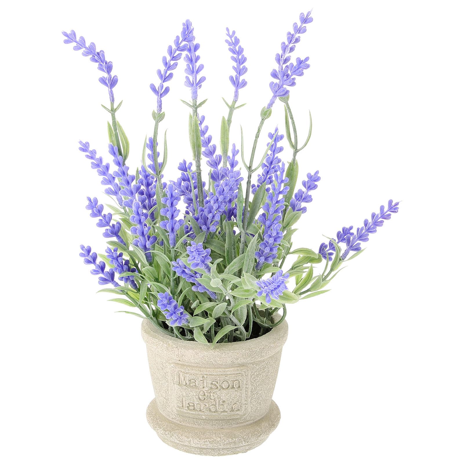 BESPORTBLE Artificial Potted Lavender Plant, Purple, 8.7 x 3.1 x 3.1 inches, Plastic, 1 Count, Indoor Use, Decoration, Party, Office, Wedding, All Seasons