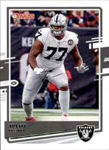 2020 donruss #202 trent brown las vegas raiders football card