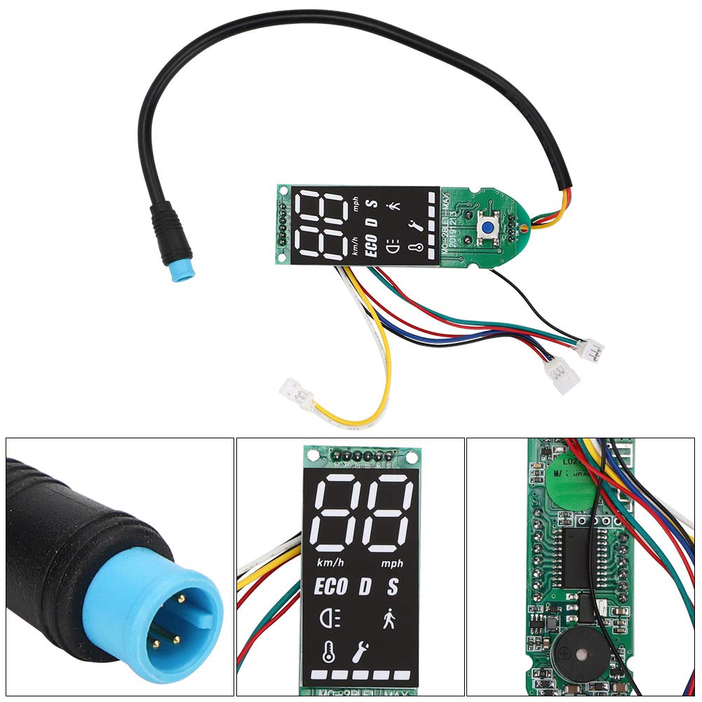 Bluetooth Circuit Board, Electric Scooter Circuit Board & Waterproof Dashboard Cover Fit for Ninebot MAX‑G30 Ninebot G30 Parts