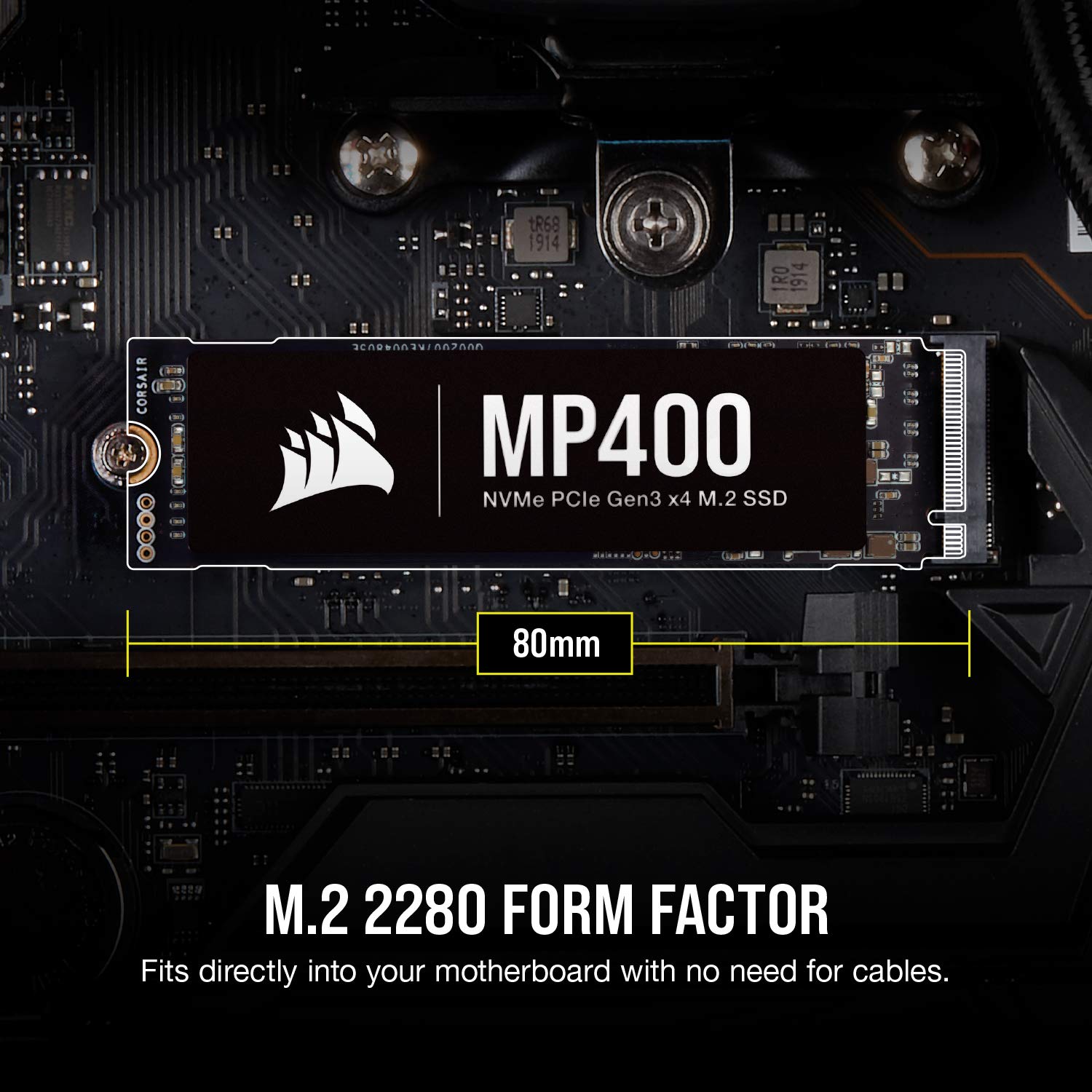 Corsair MP400 1TB NVMe PCIe M.2 SSD