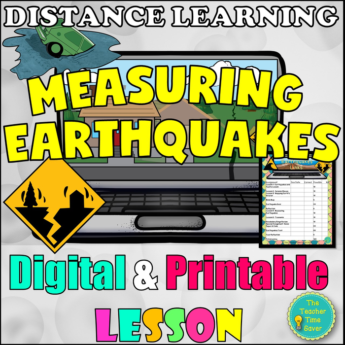 Measuring Earthquakes Digital Lessons