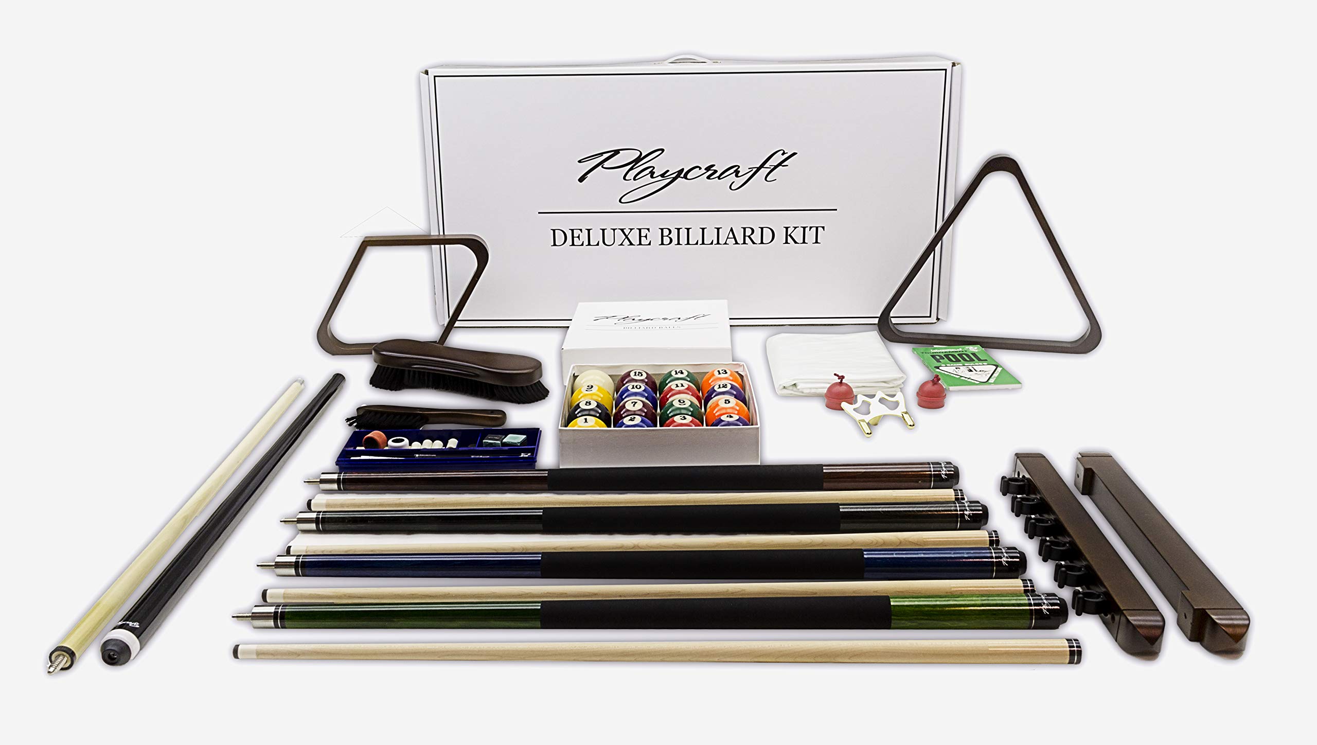 Playcraft Deluxe Billiard Playing Equipment Set