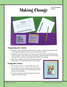 making change (money word problems)