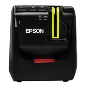 labelworks epson lw-px800 industrial wireless label maker - desktop label printer compatible with large variety of tape types