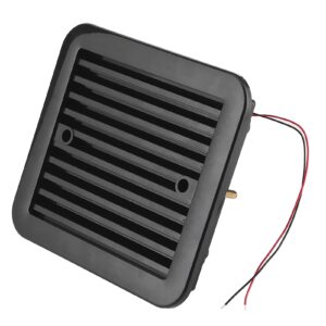 aramox vent fan, 12v 4w vent fan with shutters vent one‑way side strong wind air camper rv accessories