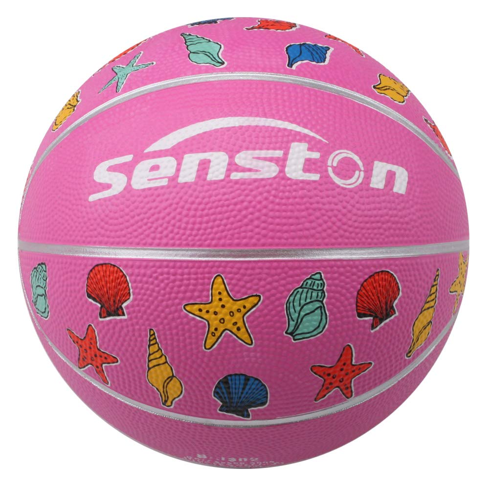 Senston Kids Basketball Size 3, Mini Basketball Toddlers Basketball Ball for Girls Boy, Gifts for Kids…