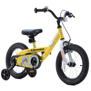 royalbaby chipmunk boys girls kids bike submarine steel cycle bike child's bicycle 12 inch blue