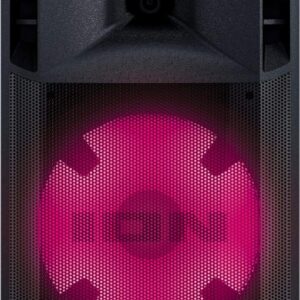 ION Audio POWERGLOW 10" 200W 2-Way PA Bluetooth Speaker - Black (Renewed)…