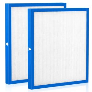 cabiclean 2 set replacement filter compatible for homedics af-20 af-25 ap-20 ap-25 af-20fl af-25fl