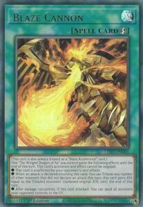 blaze cannon - led7-en005 - ultra rare - 1st edition