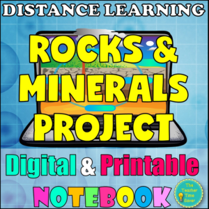 rocks and minerals digital and printable project- google drive