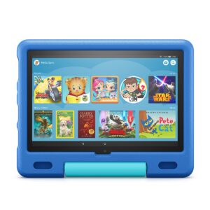 amazon kid-proof case for fire hd 10 tablet (only compatible with 11th generation tablet, 2021 release) – sky blue