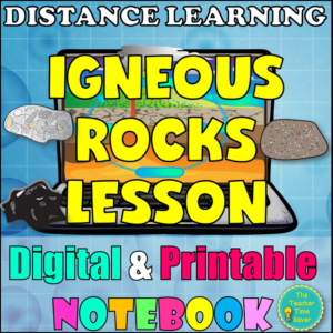 igneous rocks digital lesson- distance learning