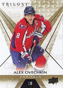 (ci) alexander ovechkin hockey card 2016-17 ud trilogy 30 alexander ovechkin