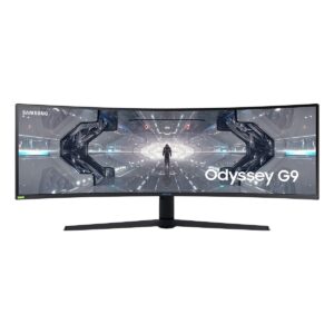 samsung odyssey 49-in 5k qhd 1440p gaming g9 computer monitor lc49g97tssnxdc