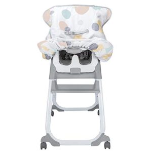 Lulyboo Baby Shopping and Grocery Cart and Highchair Cover Features iPad Cell Phone Tablet Device Clear Pockets for Toddler - Machine Washable Cover Folds Into Bag Fit Most Carts and Chairs