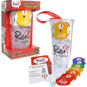 really?! think you know me? guess again - hilarious family game night ice breakers, conversation cards to get talking