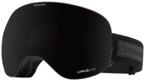 dragon alliance x2s snow goggles (midnight/midnight)