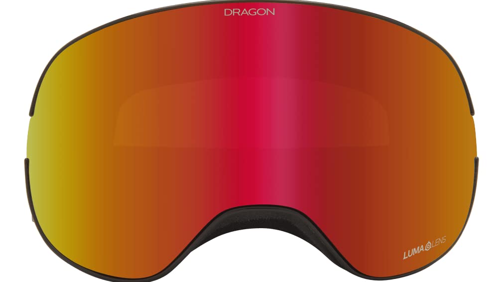 Dragon Alliance X2 Split Lumalens Red Ion Snow Goggles