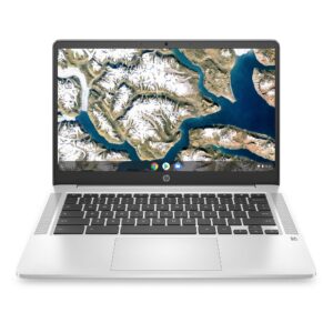 hp 2020 flagship 14 chromebook laptop computer 14" hd sva anti-glare display intel celeron n5000 processor 4gb ddr4 64gb emmc backlit wifi webcam chrome os