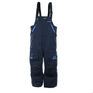 Clam Outdoors Rise Float Bib - XL Black/Blue