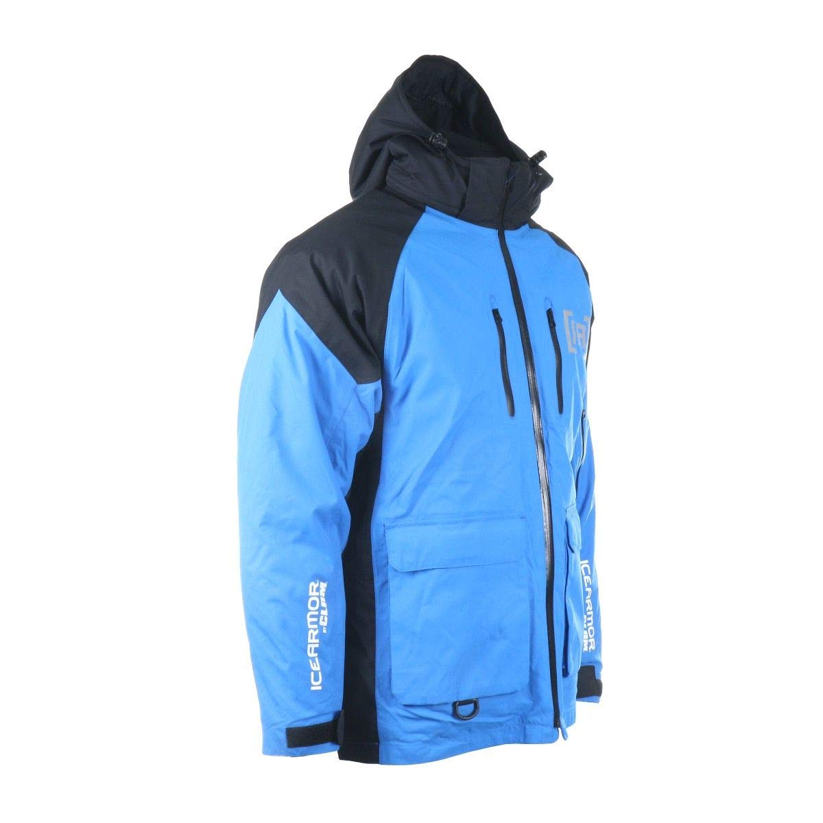 Clam Outdoors Rise Float Parka - 2XL Blue/Black