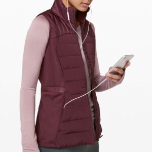 lululemon Down For It All Vest (Dark Adobe, 2)