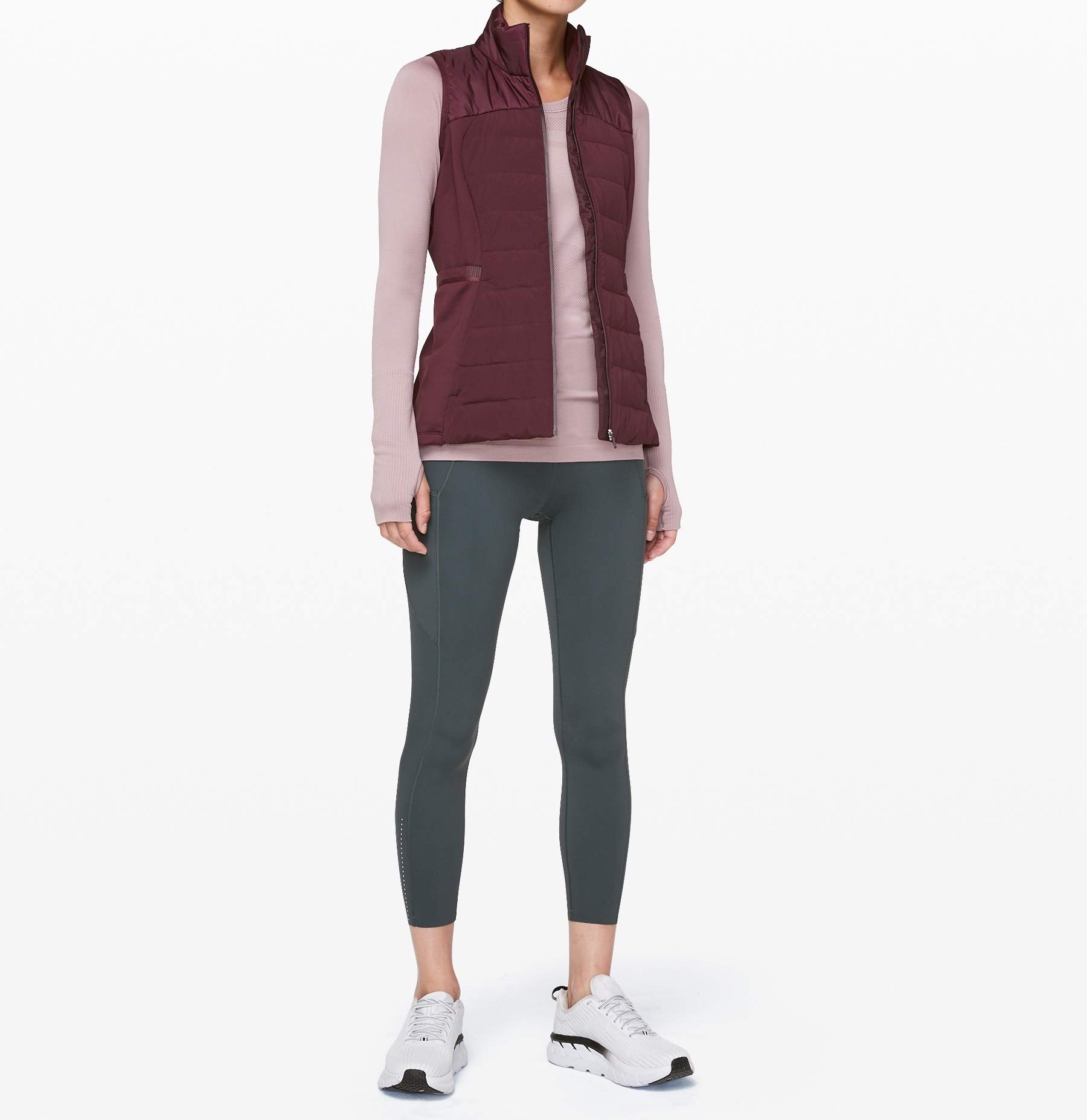 lululemon Down For It All Vest (Dark Adobe, 2)