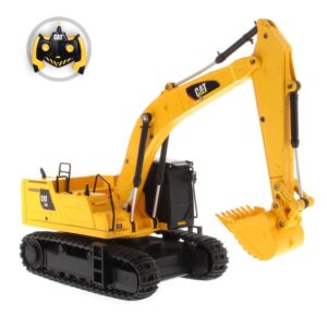 caterpillar diecast masters 23001 - remote controlled rc chain excavator 336 next gen, detailed, realistic cat construction vehicle in 1:35, approx. 29.5 x 9 x 15 cm, approx. 25 m range, from 8 years