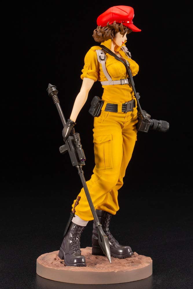 Kotobukiya GI Joe: Lady Jaye (Canary Ann Version) Bishoujo Statue, Multicolor