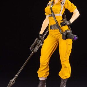 Kotobukiya GI Joe: Lady Jaye (Canary Ann Version) Bishoujo Statue, Multicolor