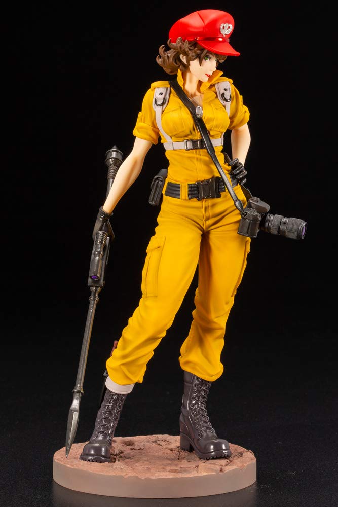 Kotobukiya GI Joe: Lady Jaye (Canary Ann Version) Bishoujo Statue, Multicolor