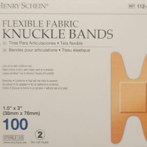 Knuckle Fabric Bandages 1.5" x 3" 100/BX