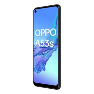 Oppo A53S – Pantalla de 6.5" (Neo-Display de 90Hz, 4GB/128GB, Snapdragon 460, 5000mAh, Carga Rápida 18W, Dual Sim) Negro [Versión ES/PT]