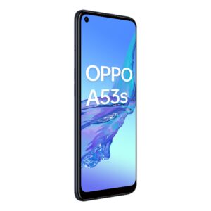 Oppo A53S – Pantalla de 6.5" (Neo-Display de 90Hz, 4GB/128GB, Snapdragon 460, 5000mAh, Carga Rápida 18W, Dual Sim) Negro [Versión ES/PT]