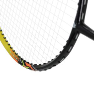 WISH FusionTec 917 – Badminton Racket and Case – Includes 1 Badminton Racket and 1 Badminton Bag – Excellent Badminton Grip – Great for Competitive Badminton Games, Yellow