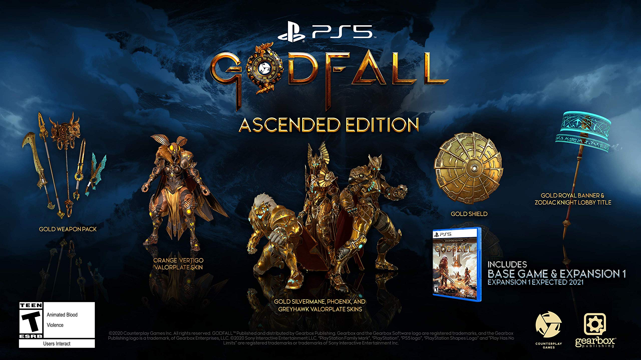 Gearbox Publishing Godfall: Ascended Edition - PlayStation 5 Ascended Edition