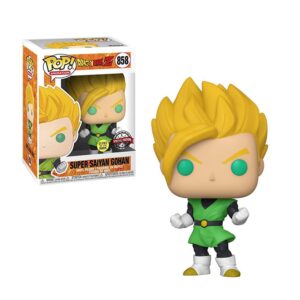 funko pop 858 super saiyan gohan special edition dragon ball, multicolor